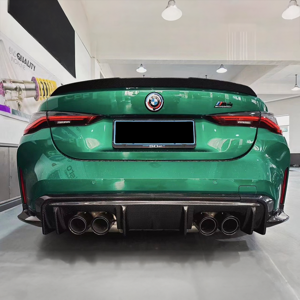 3D Style Carbon Fiber Rear Diffuser - BMW G80 M3 & G82/G83 M4 | CARBON ...