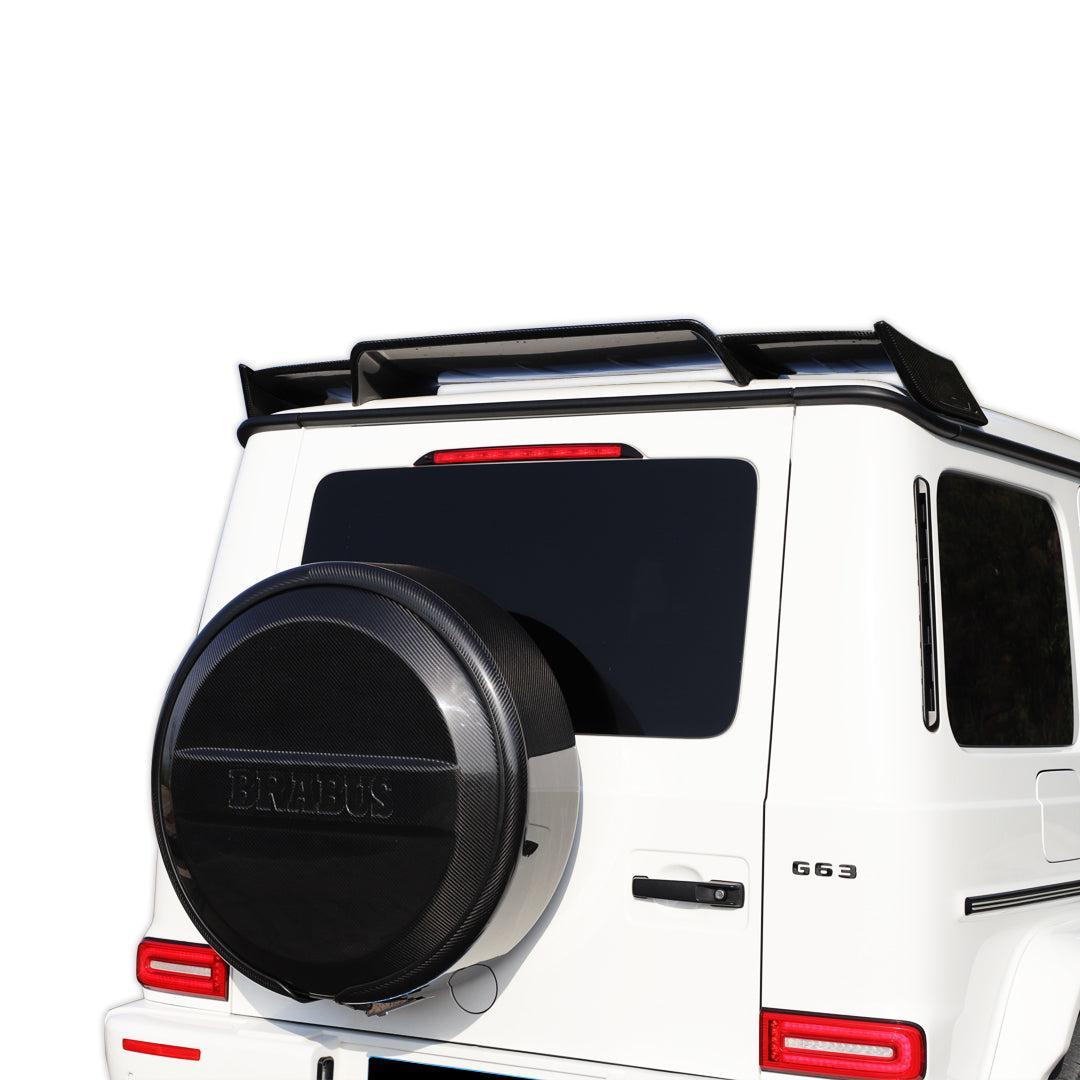 BRB G800 Style Carbon Fiber Spare Wheel Cover - G Wagon W464 G350 & G5