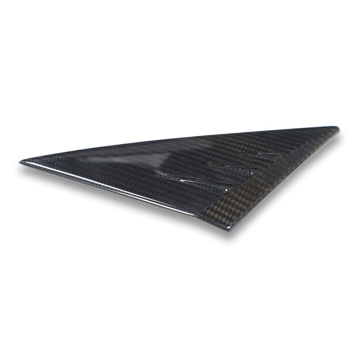 Carbon Fiber A-Pillar Triangle Trims - Mercedes Benz W177 A-Class & W1