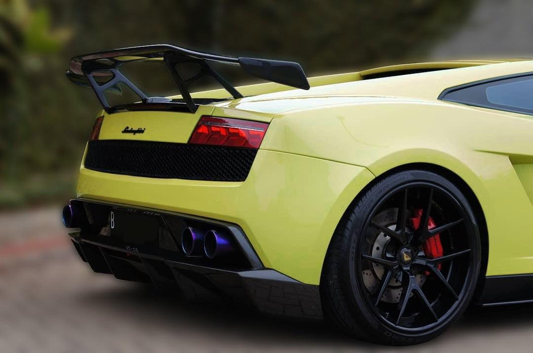 DMC Style Carbon Fiber Rear Wing - Lamborghini Gallardo LP550 / LP560 ...