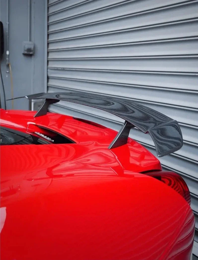 Performance Carbon Fiber Rear Wing - Ferrari 488 GTB | CARBON DISTRICT
