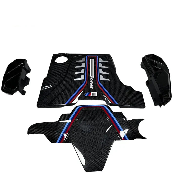 Carbon Fiber Performance Engine bay Cover Compartment Kit - BMW F90 M5 ...