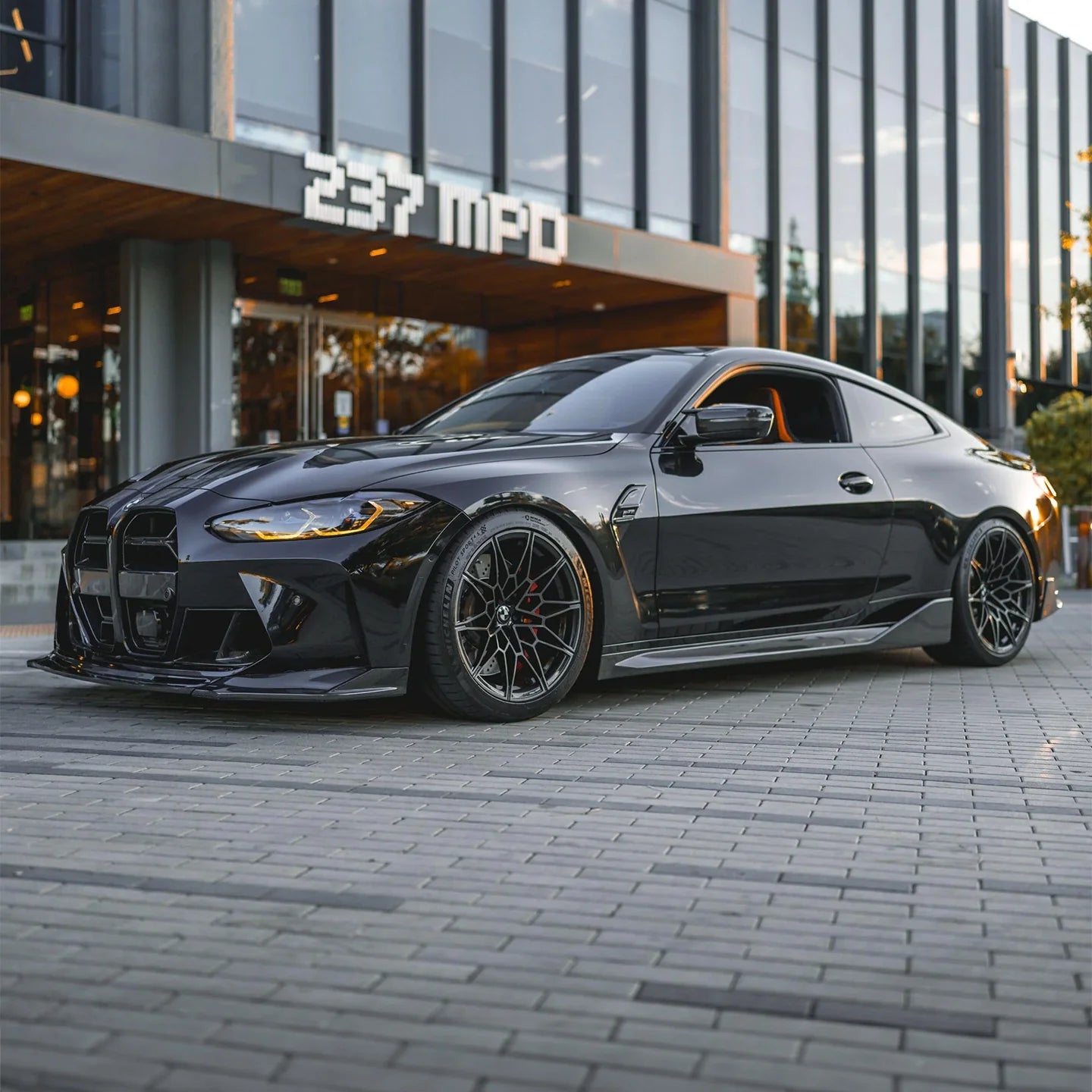 M Performance Style Carbon Fiber Side Skirts - BMW G80 M3