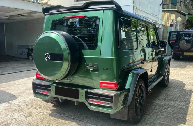 Dry Carbon Fiber Rear Roof Spoiler Wing - Mercedes Benz G500 G550 G63 ...