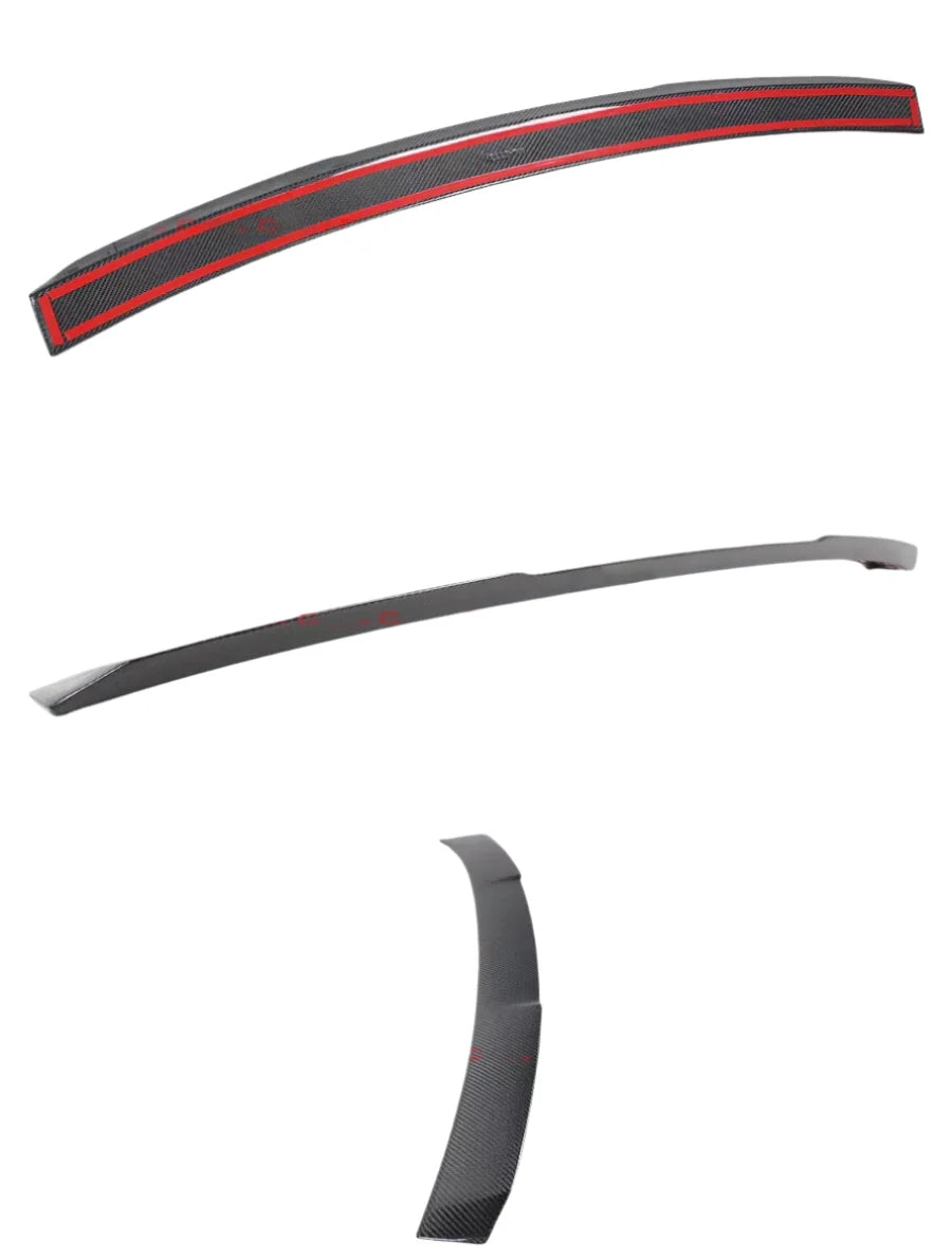 CARBON FIBER REAR ROOF WINDOW SPOILER - 2014-2020 BMW F82 M4 / F32 4 ...